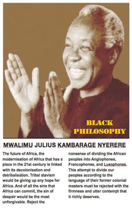 Tribute To Pan Africanist Mwalimu Julius Nyerere Thespy